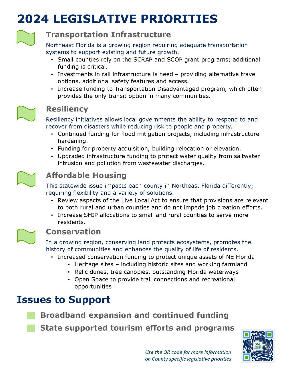 Legislative Priorities | NEFRC